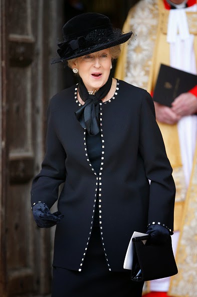 Royal Family Around the World: Service Of Thanksgiving For Lady Soames ...